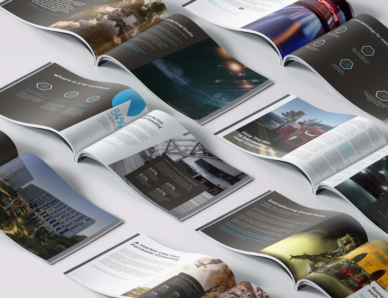 Epic Games- Unreal Engine Report. Paper Dog — Design agency based in ...